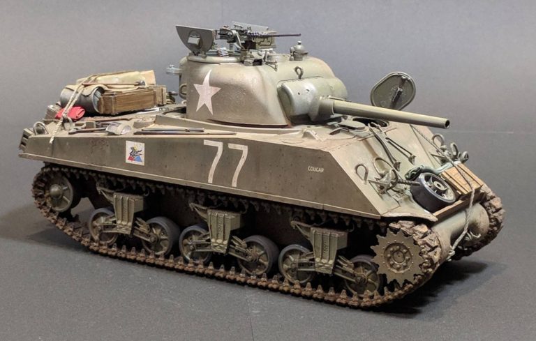 M4A3 Sherman 75mm Late “Cougar” | Asukamodel website