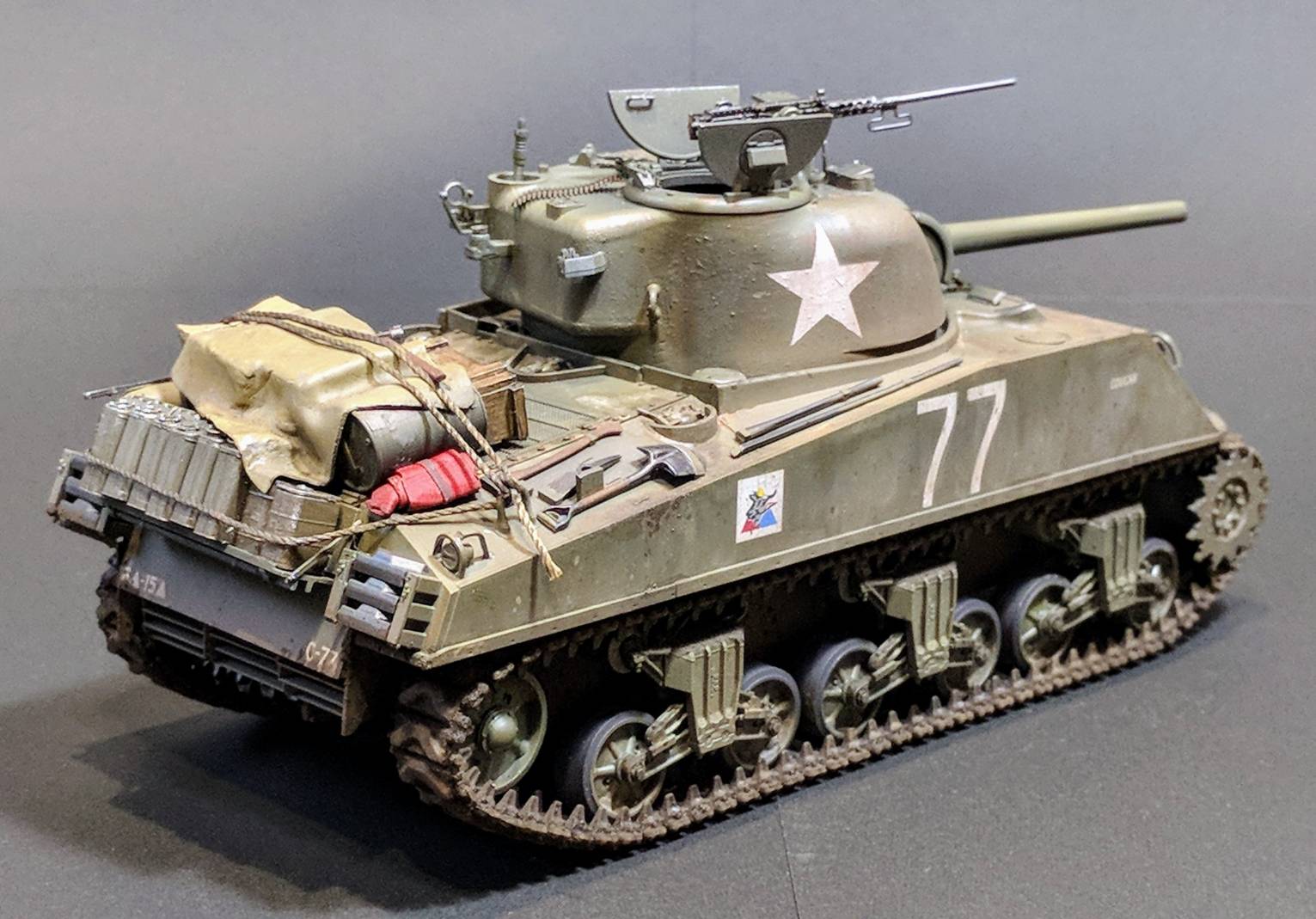 M4A3 Sherman 75mm Late “Cougar” | Asukamodel website